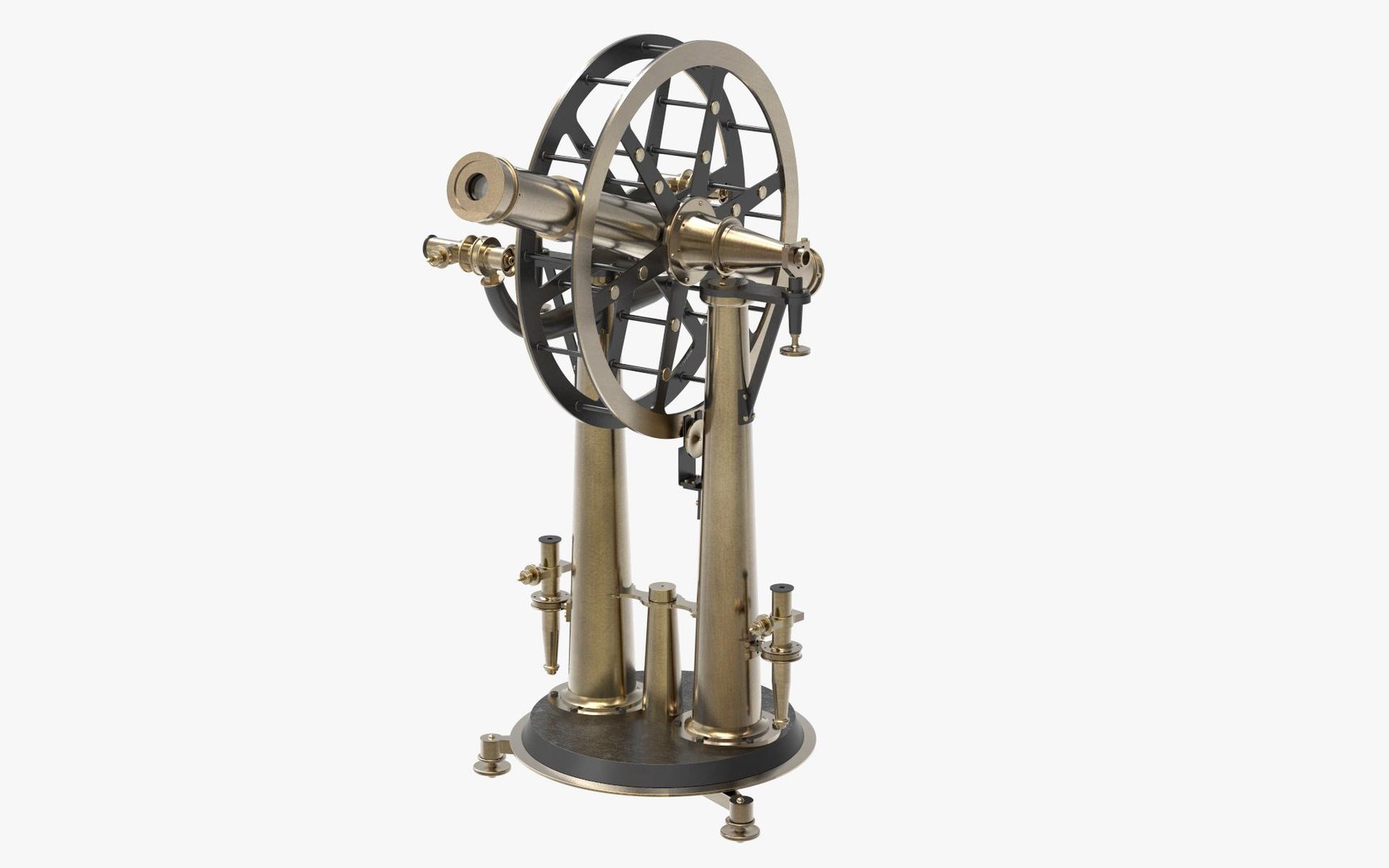3D Altitude Azimuth Instrument - TurboSquid 1483376