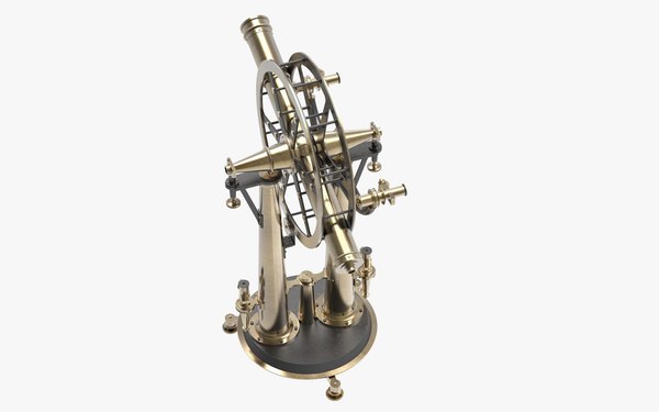 3D altitude azimuth instrument - TurboSquid 1483376