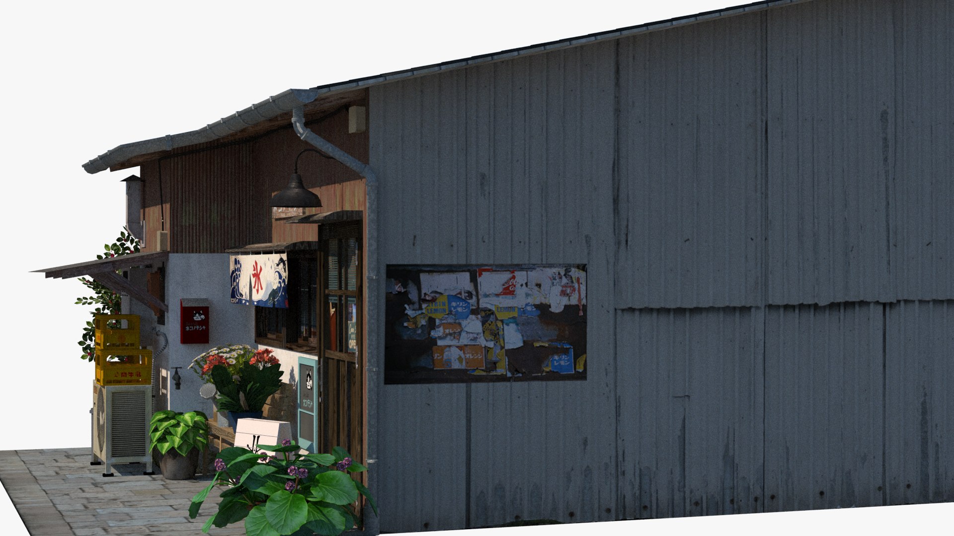 3D Old Tokyo Store Model - TurboSquid 1330753