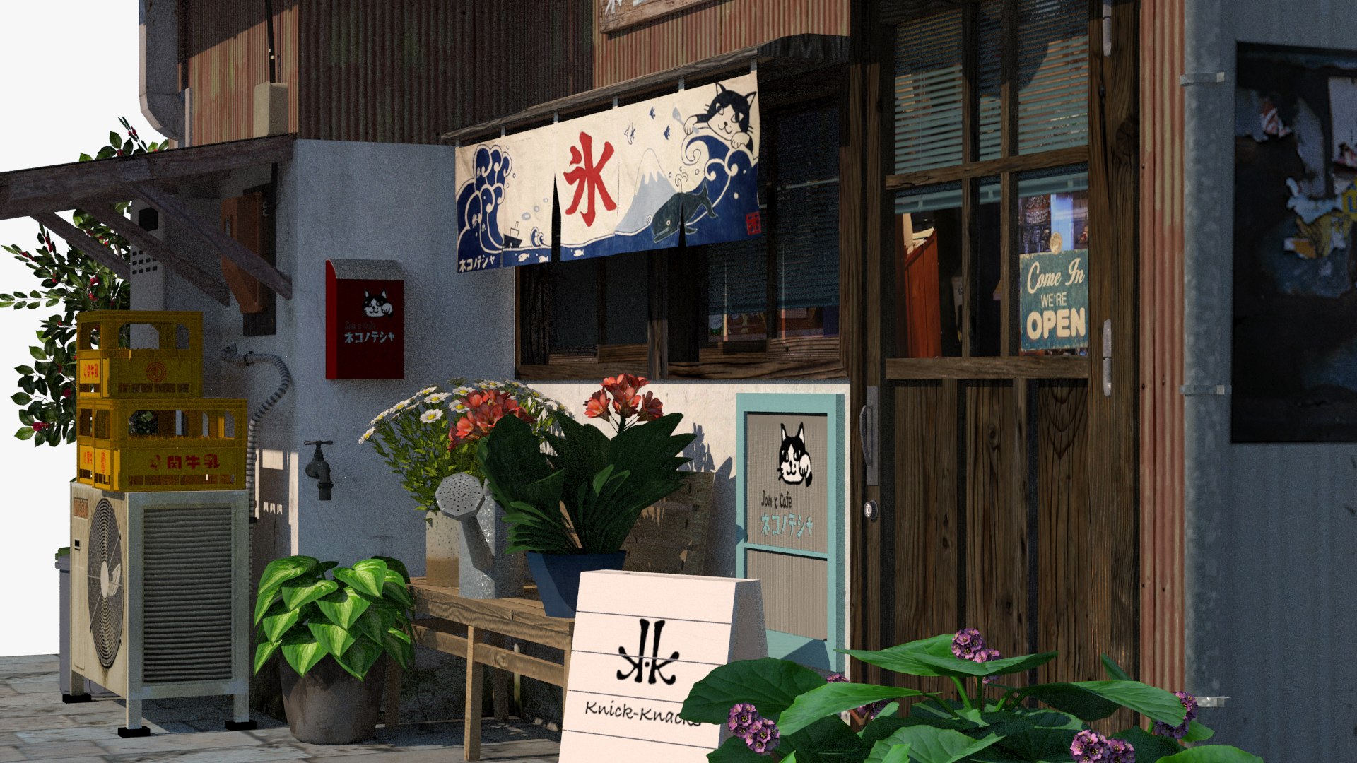 3D Old Tokyo Store Model - TurboSquid 1330753