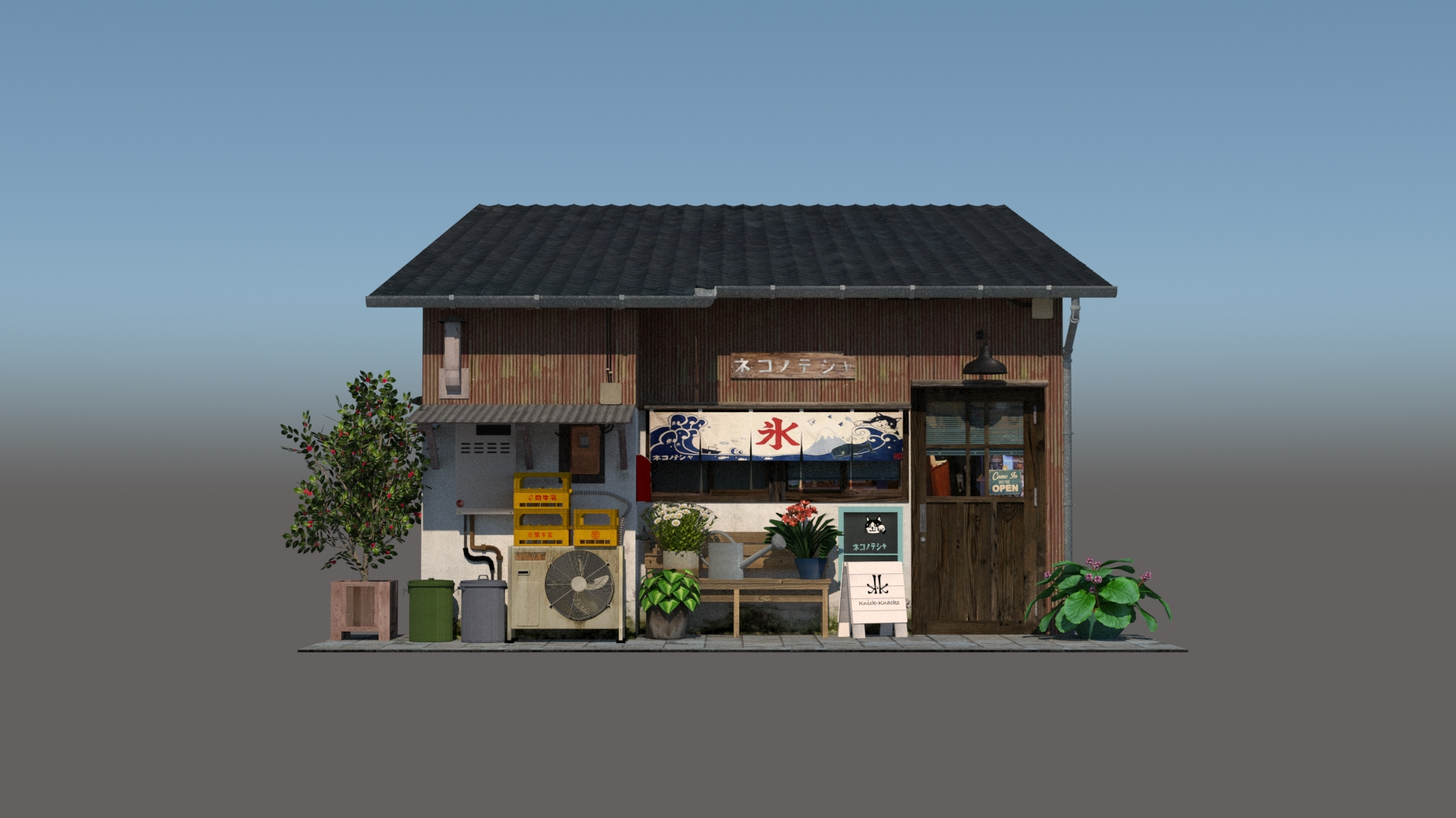 3D old tokyo store model - TurboSquid 1330753