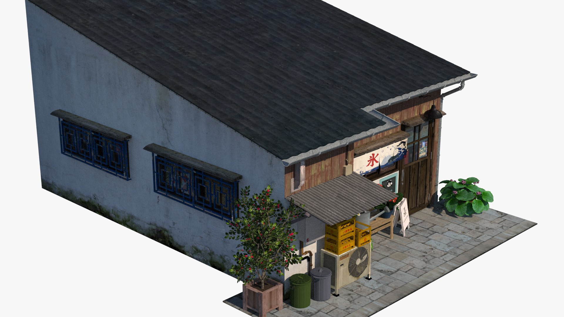 3D old tokyo store model - TurboSquid 1330753
