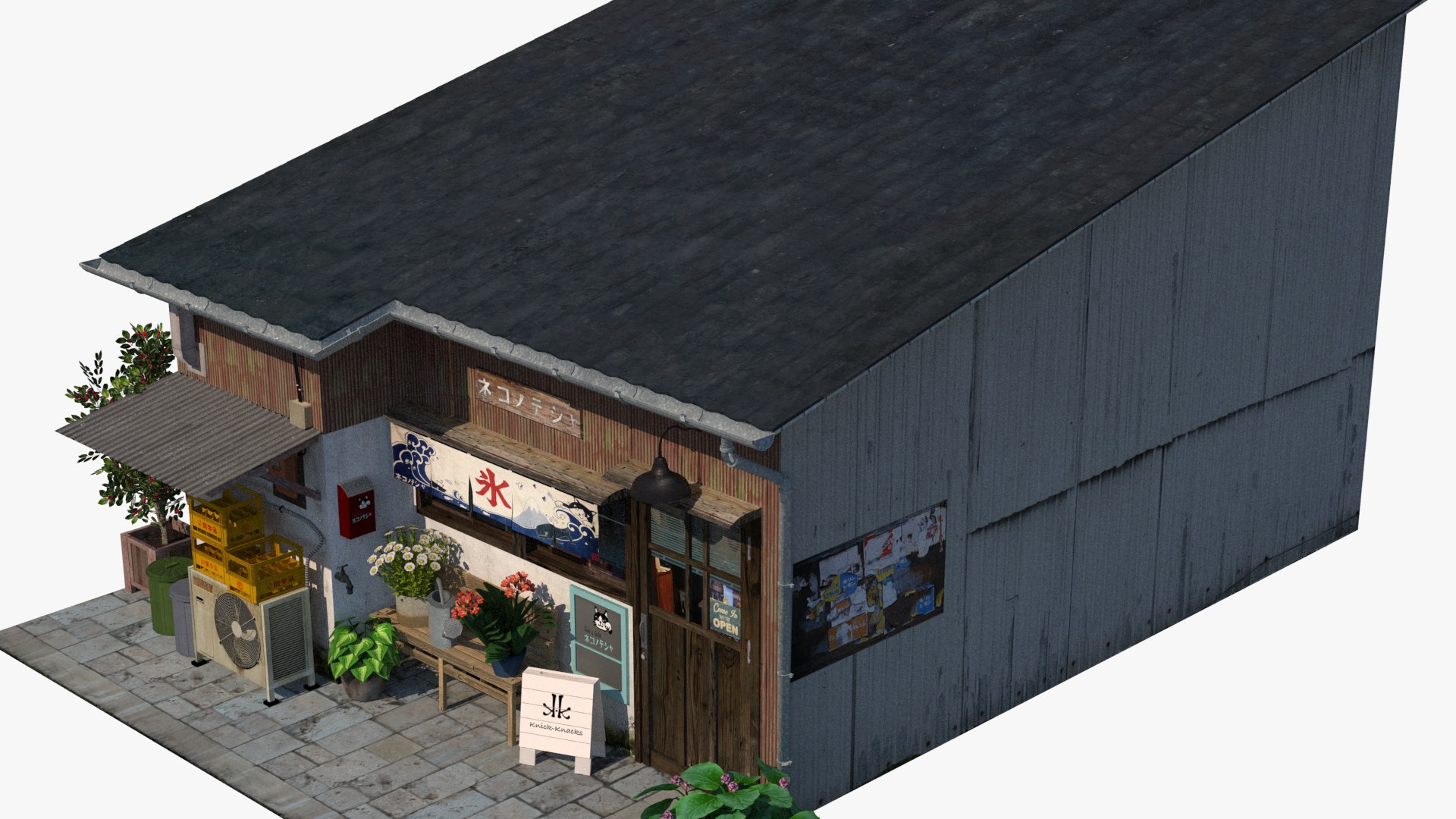 3D old tokyo store model - TurboSquid 1330753