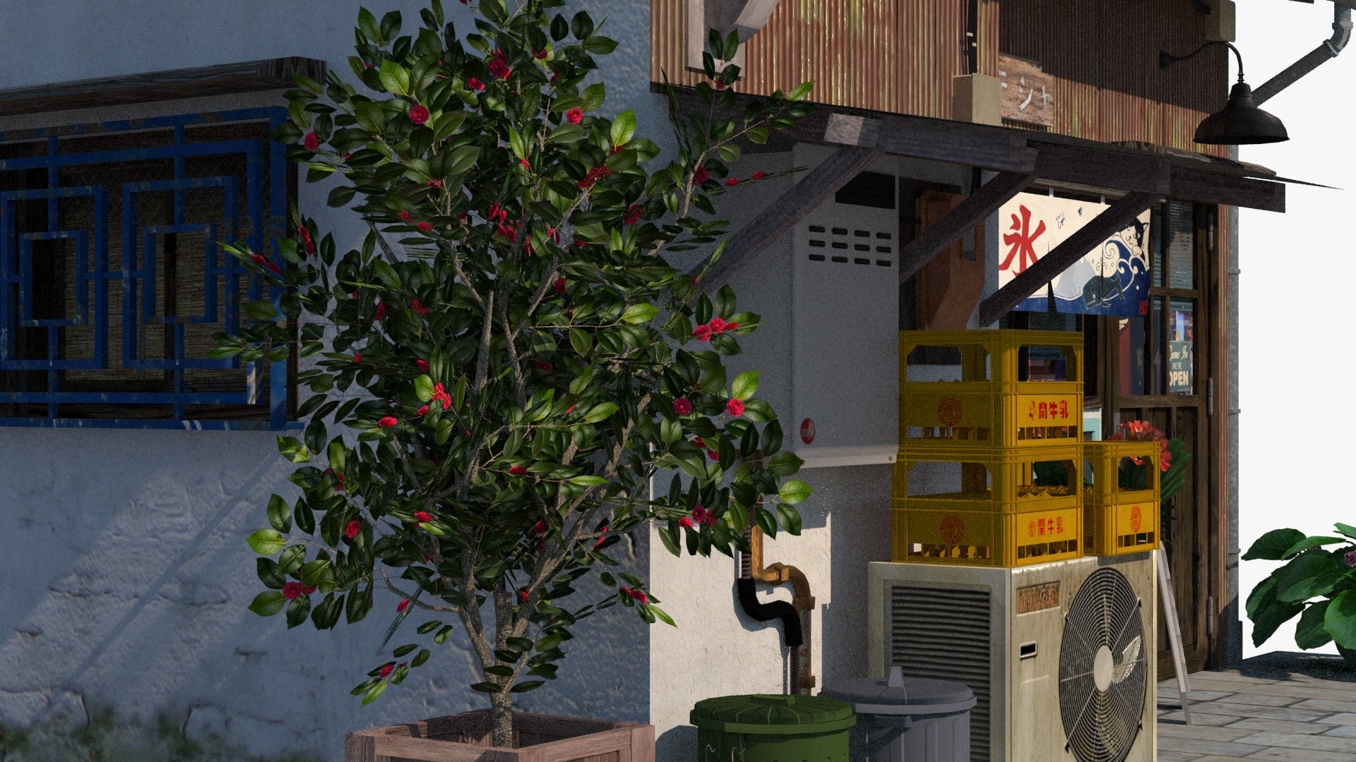 3D Old Tokyo Store Model - TurboSquid 1330753