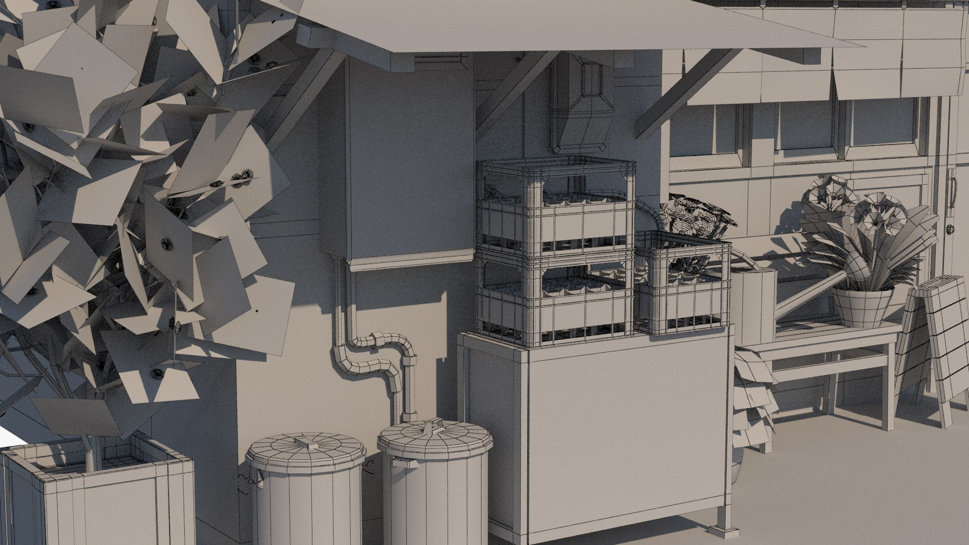 3D old tokyo store model - TurboSquid 1330753
