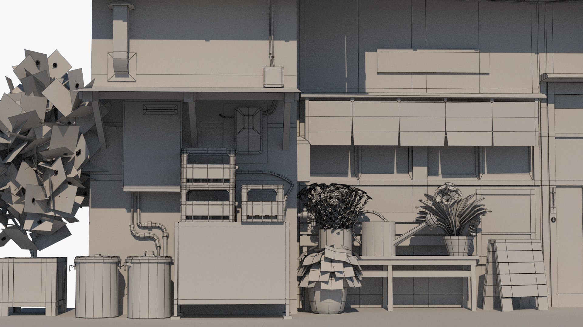 3D old tokyo store model - TurboSquid 1330753