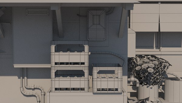 3D old tokyo store model - TurboSquid 1330753
