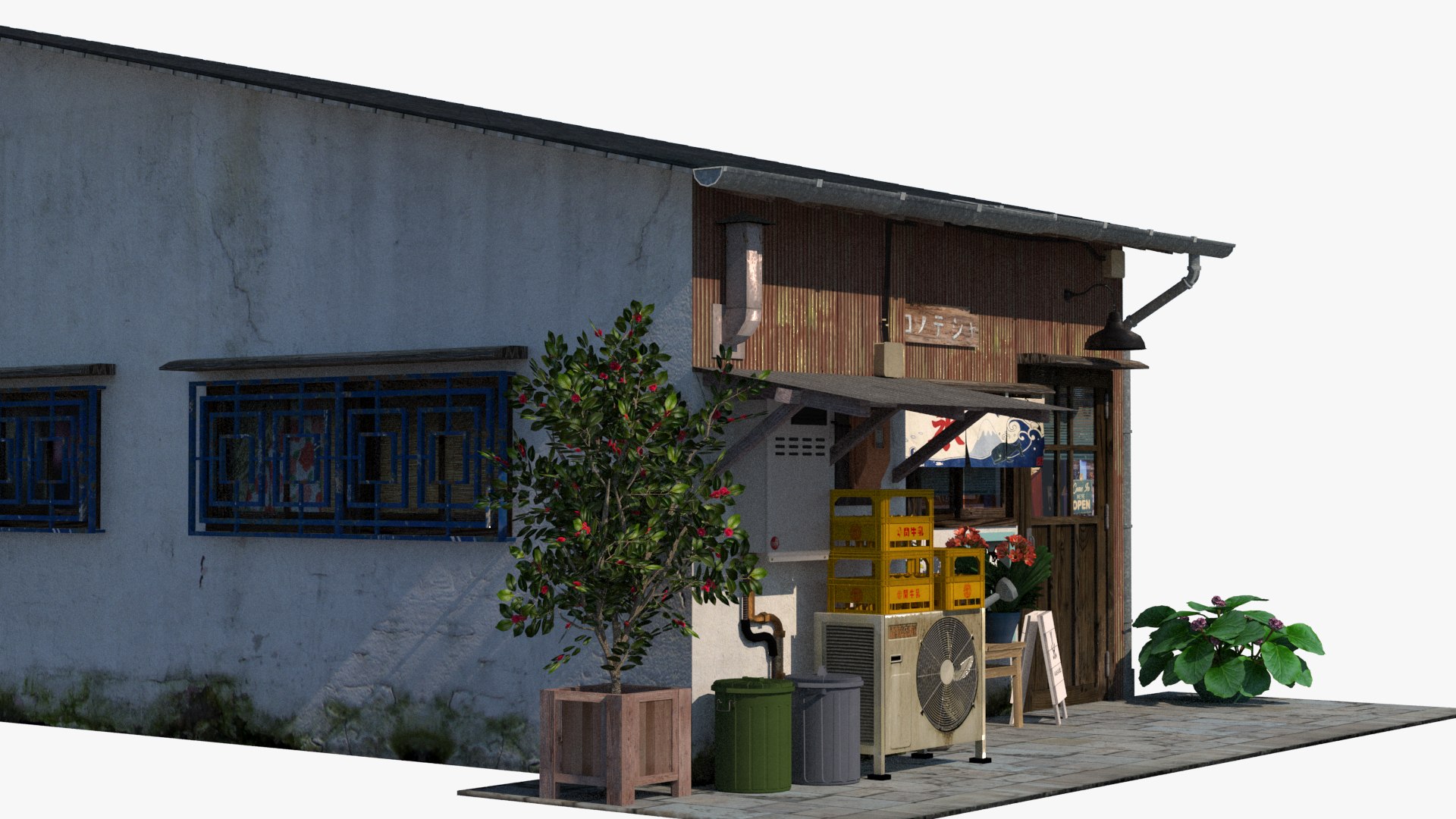 3D Old Tokyo Store Model - TurboSquid 1330753