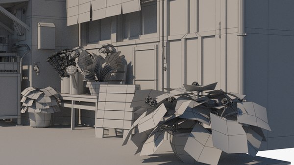 3D old tokyo store model - TurboSquid 1330753