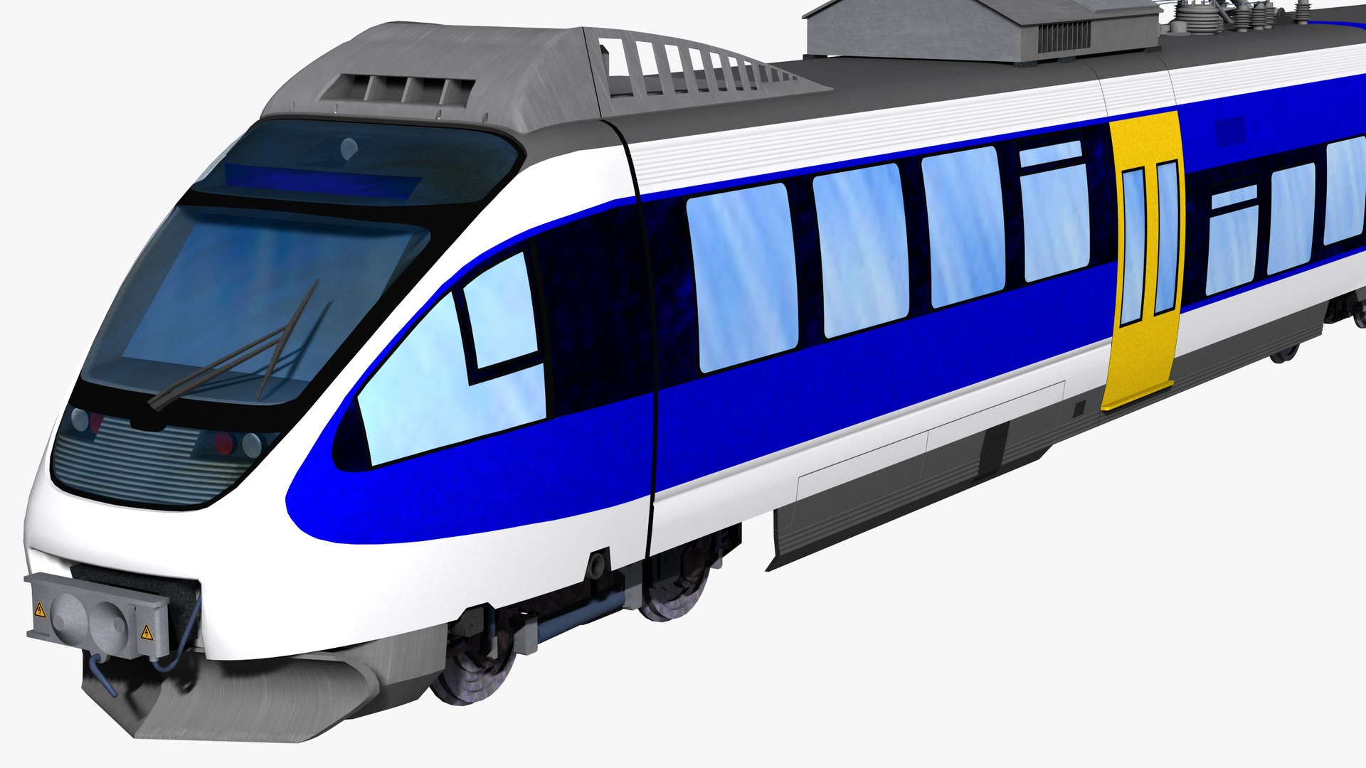 3D Bombardier Talent 3 - Hungarian Passenger Train Model - TurboSquid ...