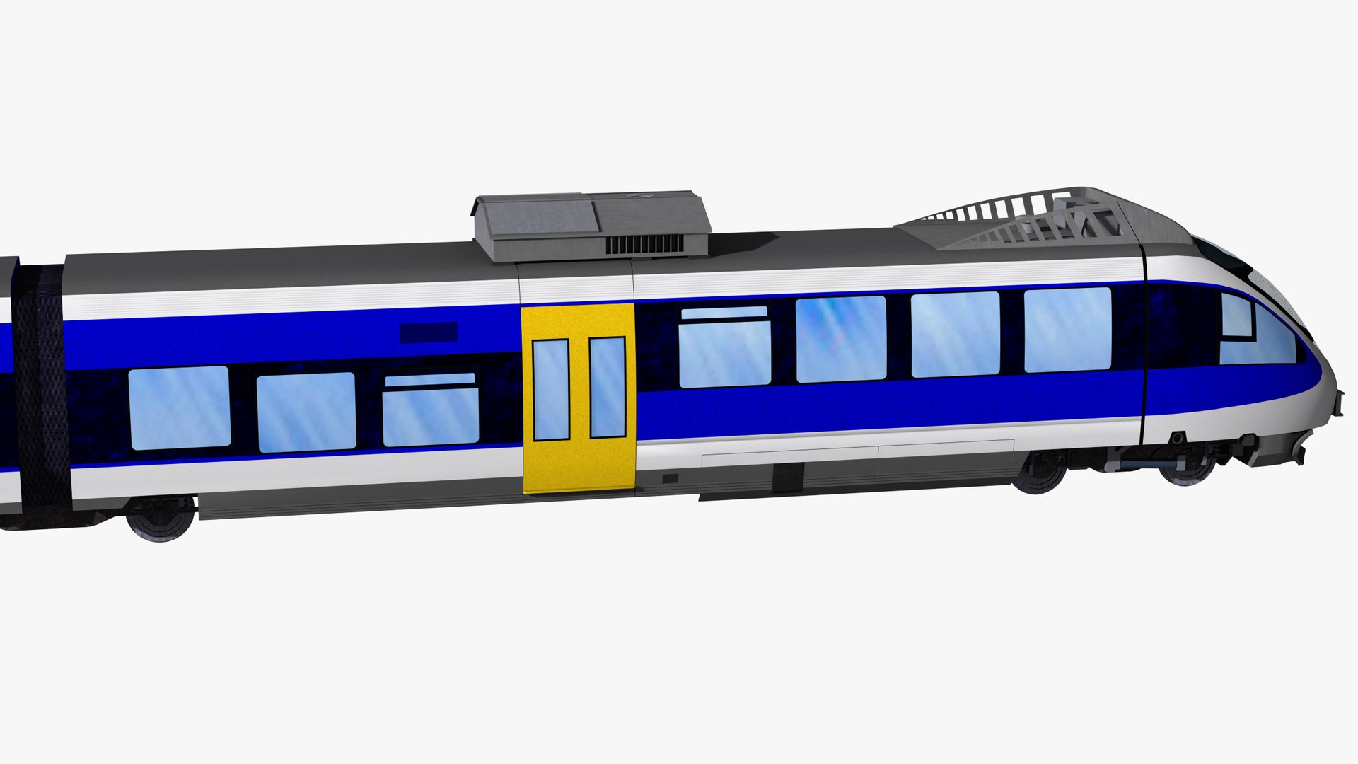 3D Bombardier Talent 3 - Hungarian Passenger Train Model - TurboSquid ...