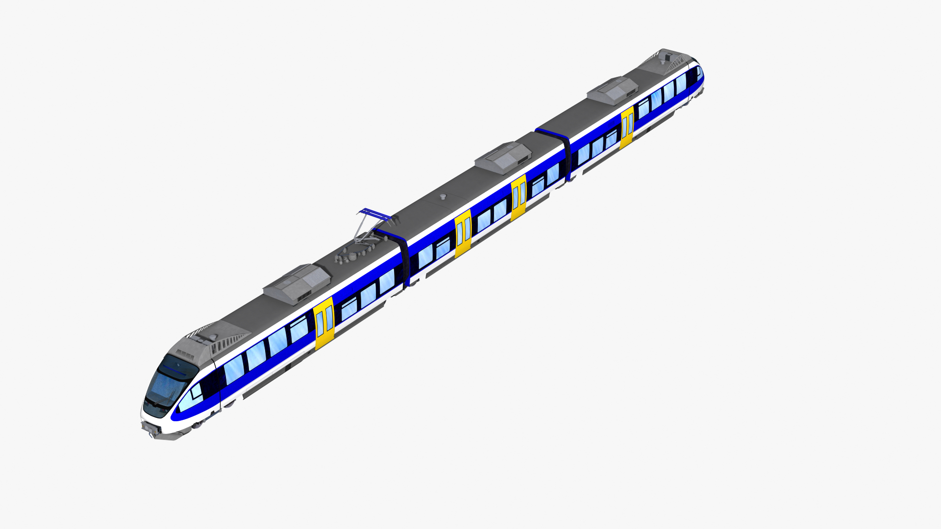 3D Bombardier Talent 3 - Hungarian Passenger Train Model - TurboSquid ...