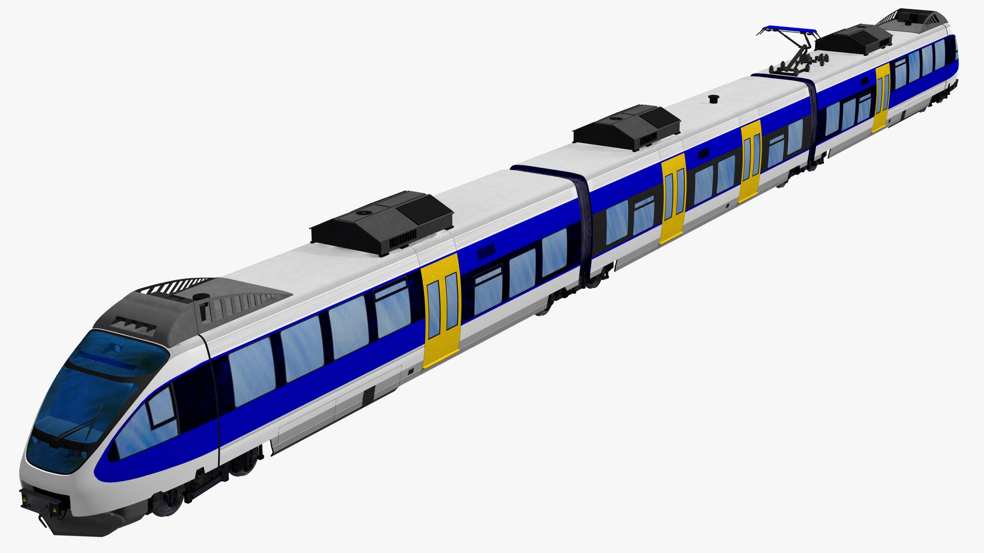 3D Bombardier Talent 3 - Hungarian Passenger Train Model - TurboSquid ...