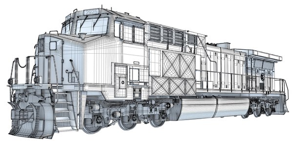 Train freight norfolk 3D model - TurboSquid 1689004