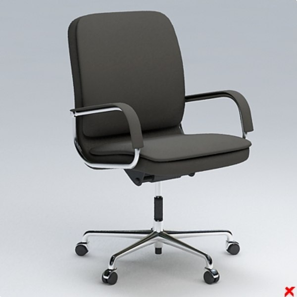 3d chair office model