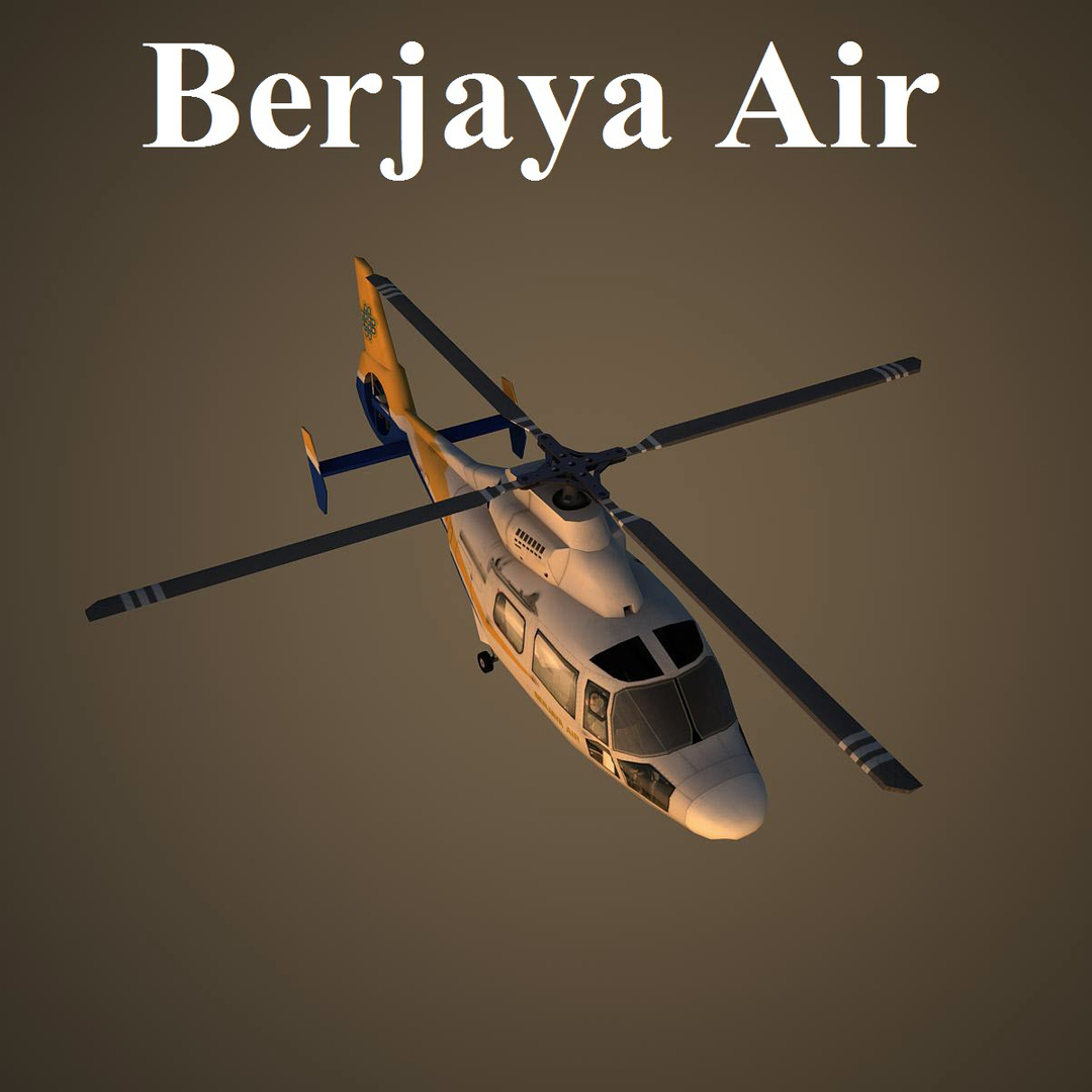 3d Aerospatiale As-365 Dauphin