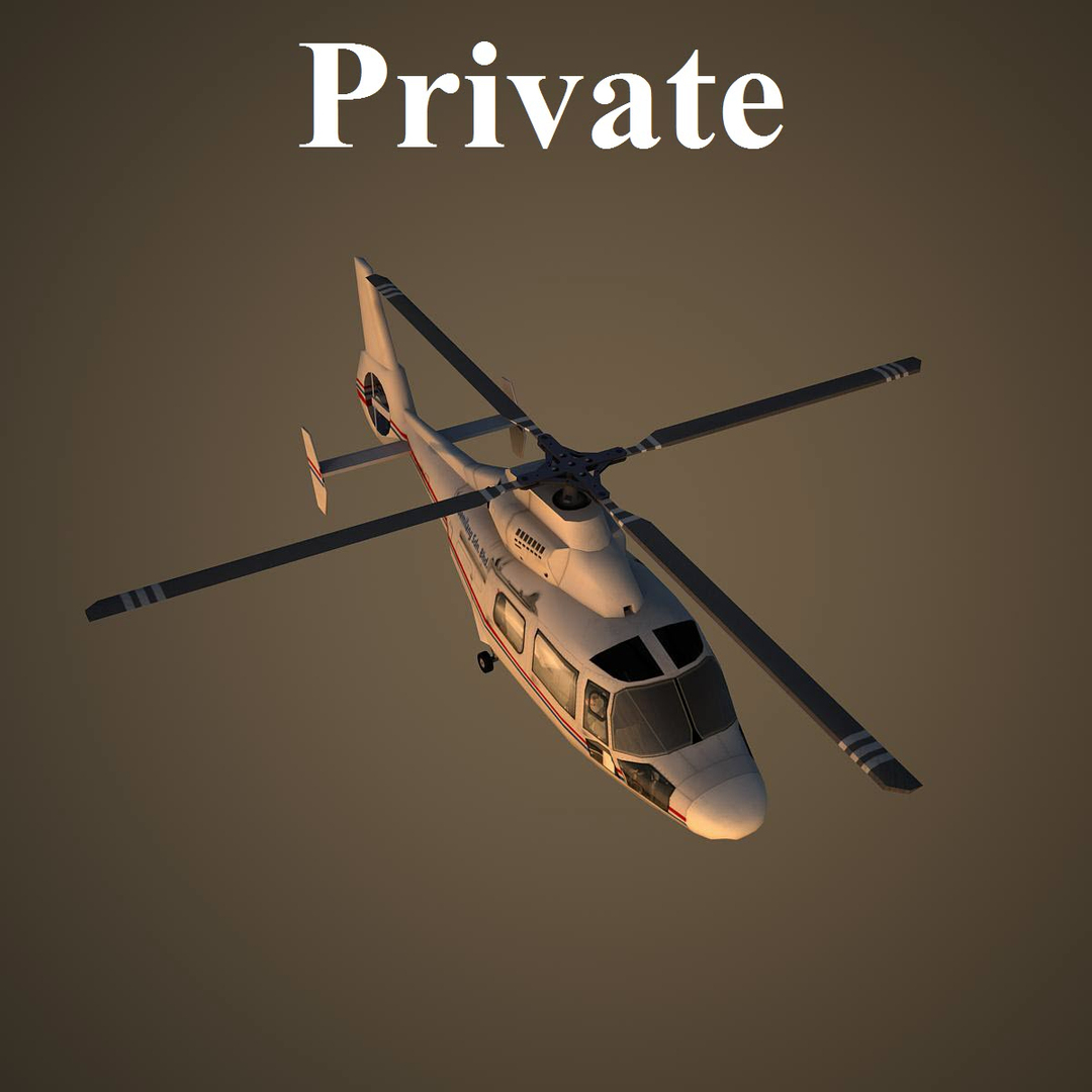 3d Aerospatiale As-365 Dauphin