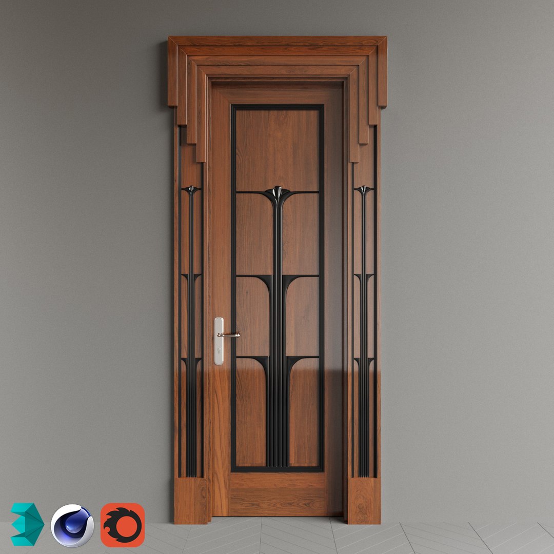 Door Model - TurboSquid 1401909