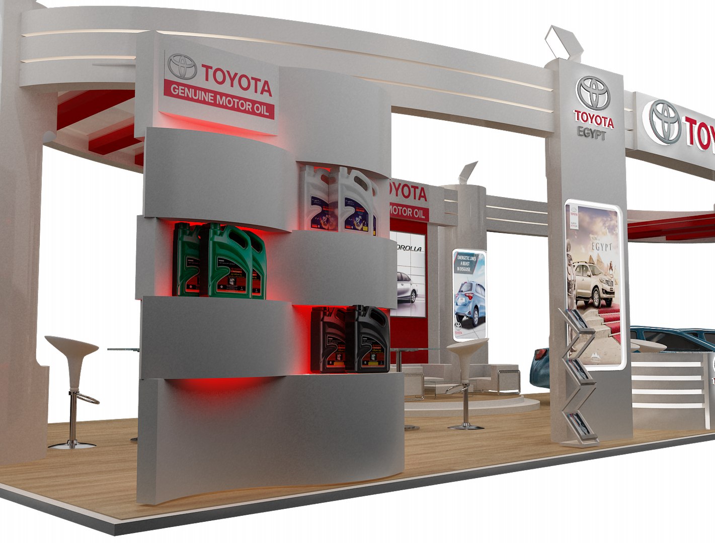 3D Stand Exhibition Booth - TurboSquid 1616854