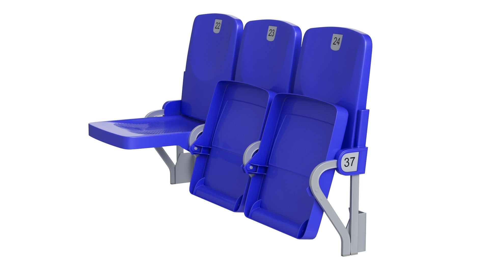 Stadium Seats Collection 3D model - TurboSquid 2156382