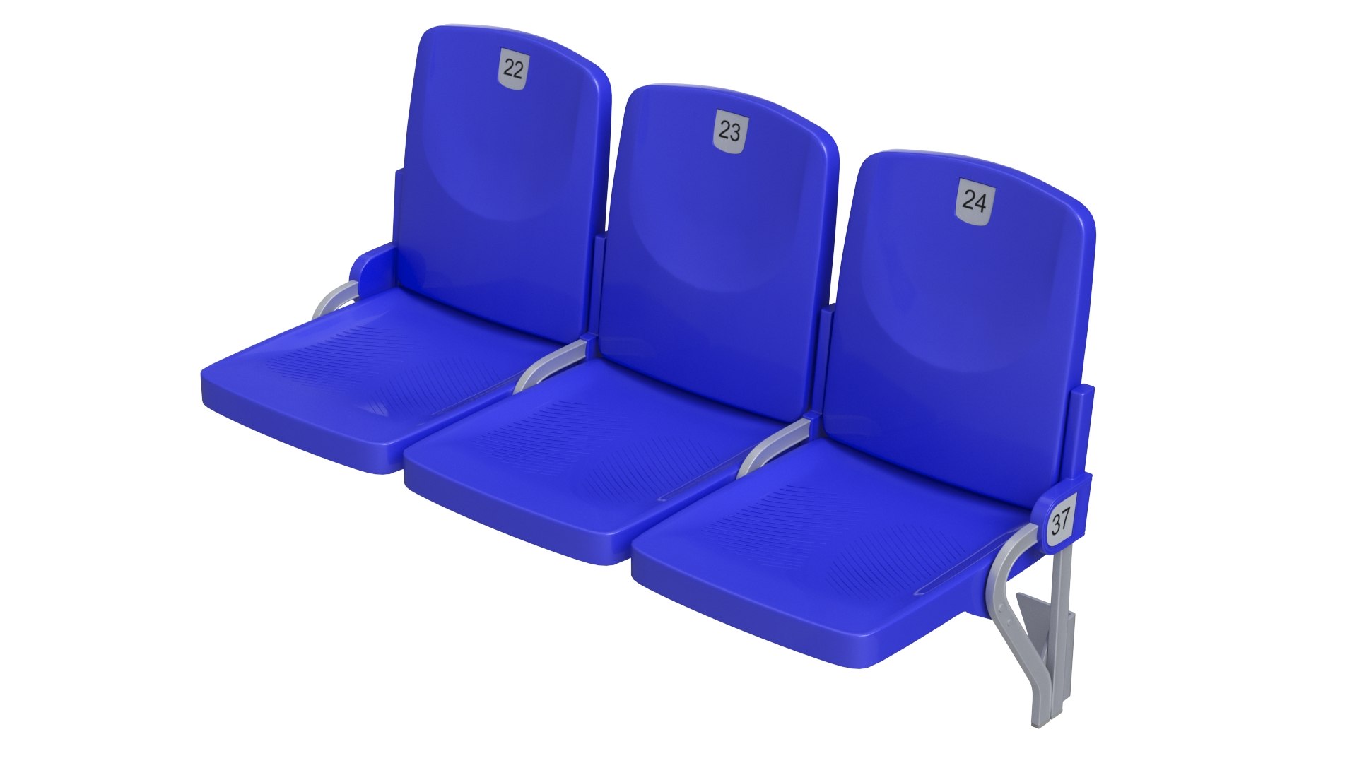 Stadium Seats Collection 3D model - TurboSquid 2156382