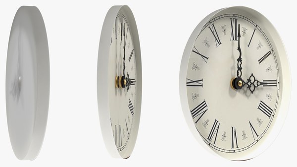 Vintage Clock Face 3D - TurboSquid 1796066