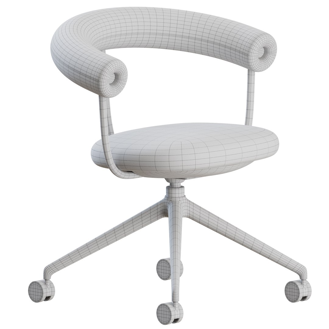 3D Model Bud Office Chair By Foraform - TurboSquid 2337504