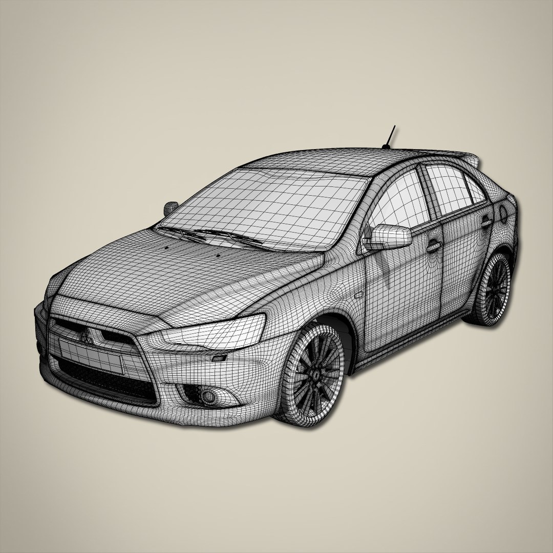 Sedan Car Materials 3D Model - TurboSquid 1386904