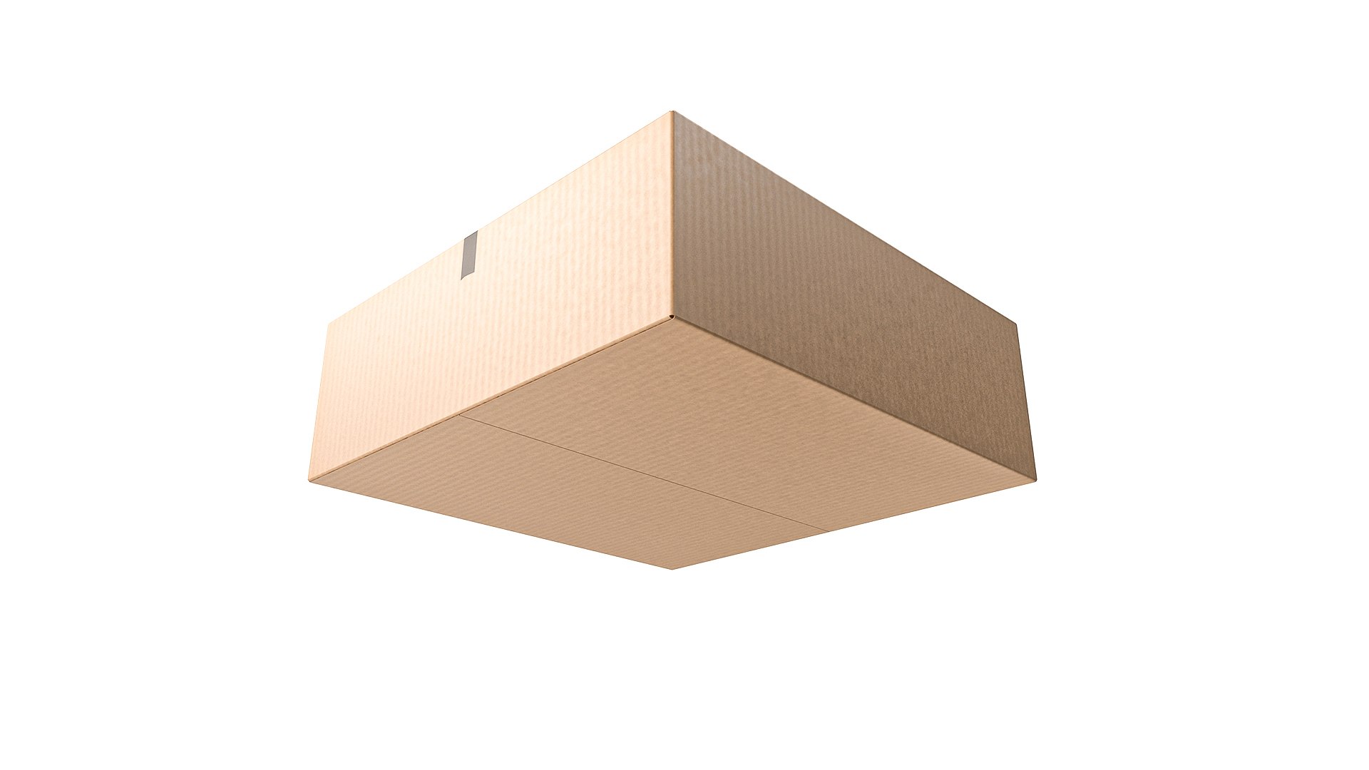 Cardboard Box Sealed With Packing 06 3D Model - TurboSquid 1975857