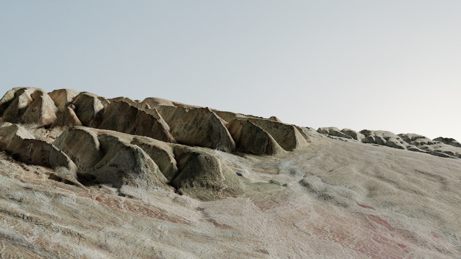 3D Model Terrain Death Valley Desert - TurboSquid 1638239