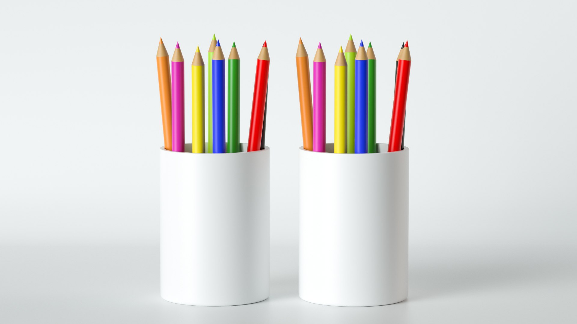 Colored Pencil Box 3D Model - TurboSquid 2372260