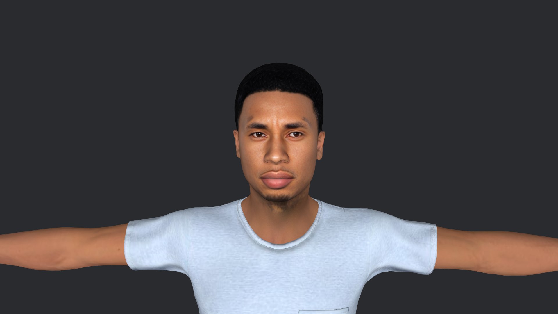 Tyga Hyper Realistic Full Body Fully Rigged 3D Character Model ...