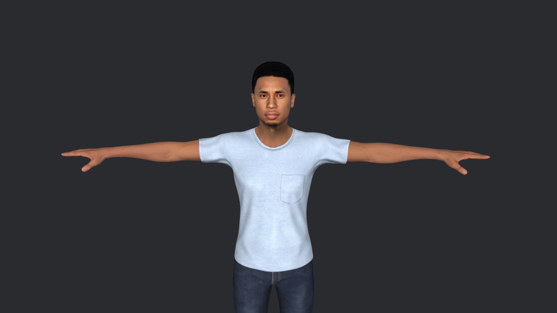 Tyga Hyper Realistic Full Body Fully Rigged 3D Character Model ...