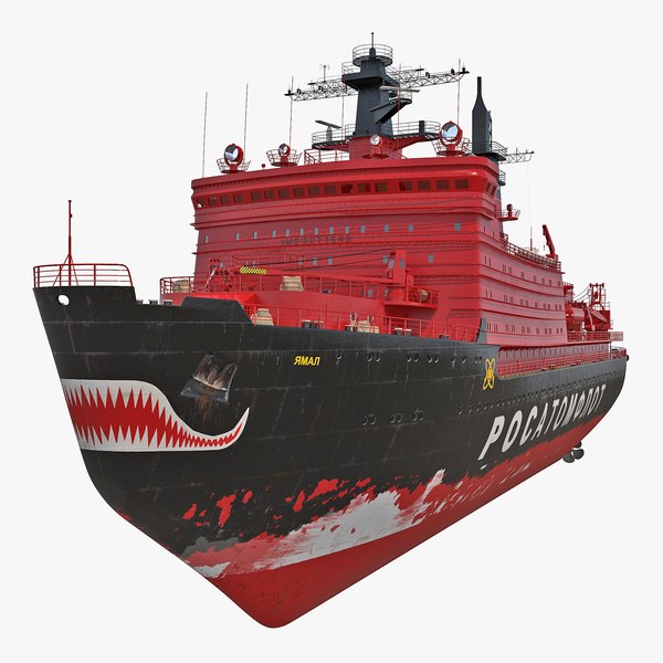 3D nuclear powered icebreaker yamal model - TurboSquid 1171989