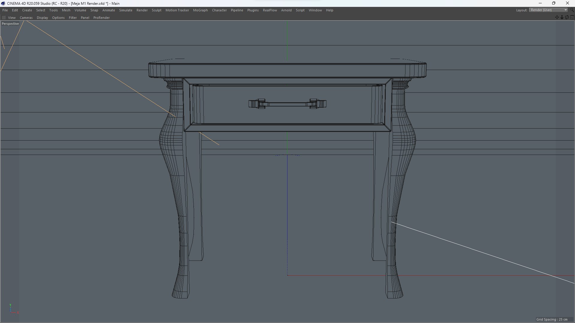Simple Classic Table 3D - TurboSquid 2115961