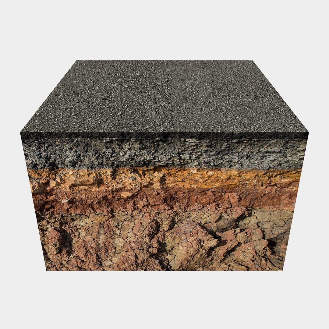 3D cross sections soil cut - TurboSquid 1549154