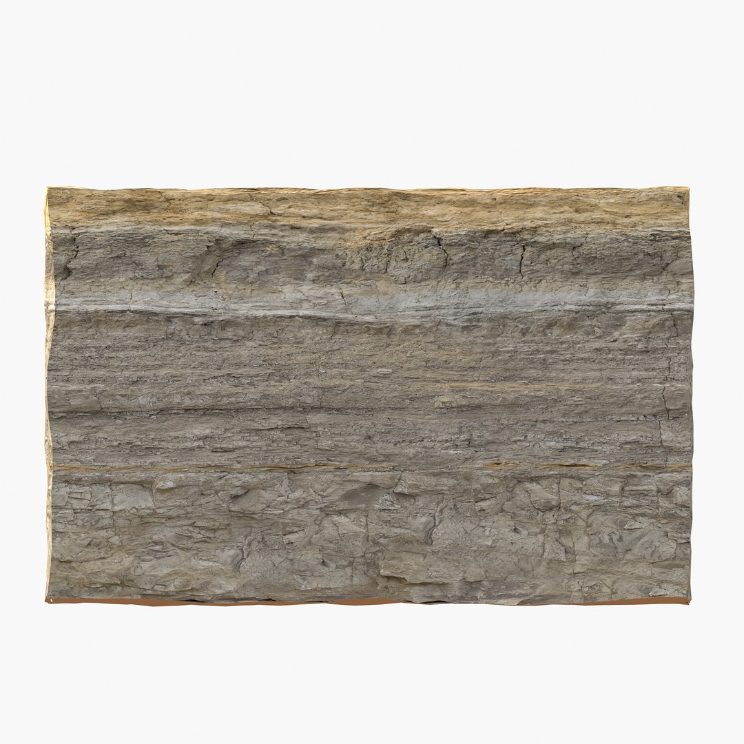 3D cross sections soil cut - TurboSquid 1549154