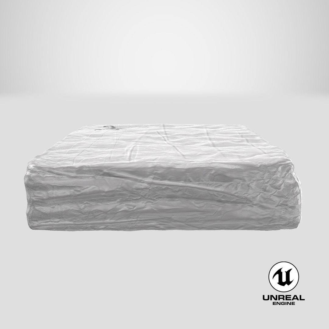 Large wrapped drug brick 3D model - TurboSquid 1149778