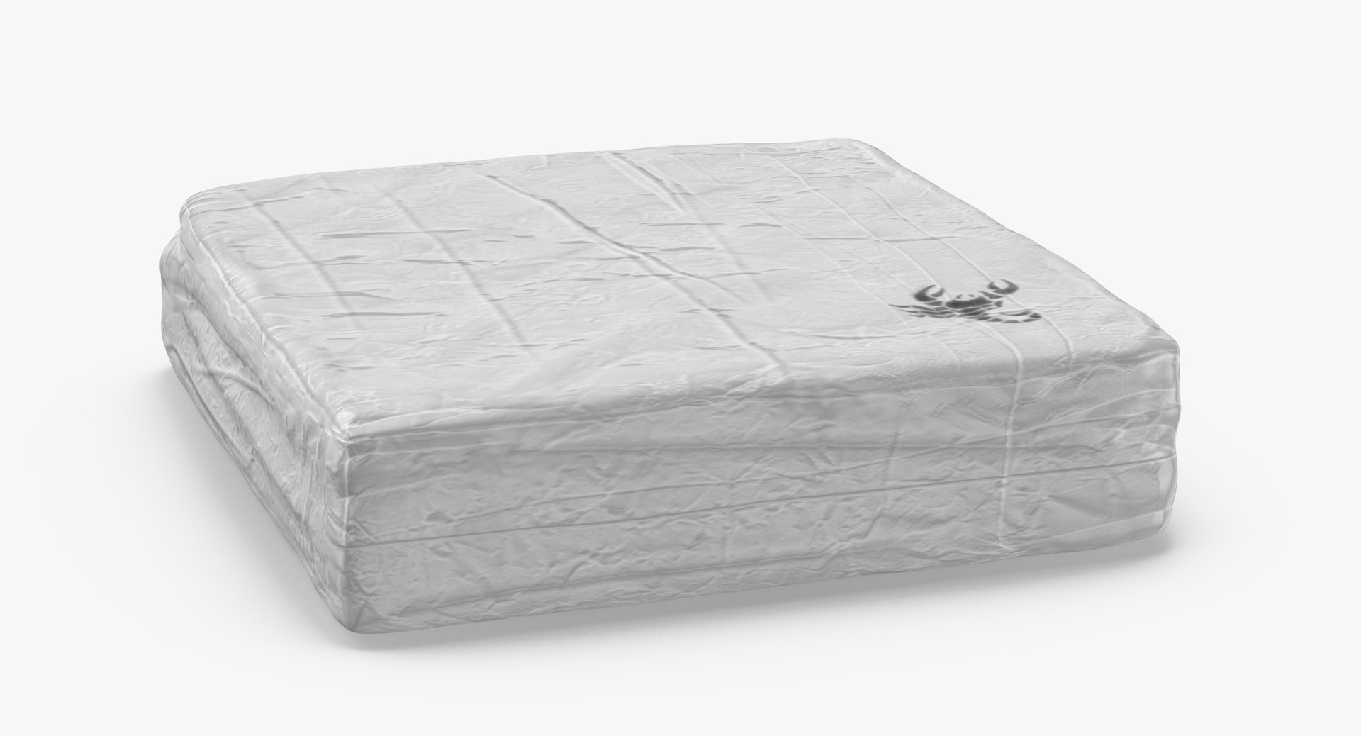 Large wrapped drug brick 3D model - TurboSquid 1149778