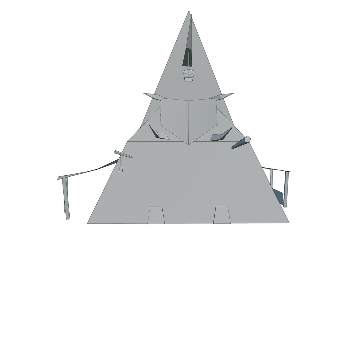 Hut Of The Barbarian Hunter Low-poly 3D Model 3D Model - TurboSquid 1787420