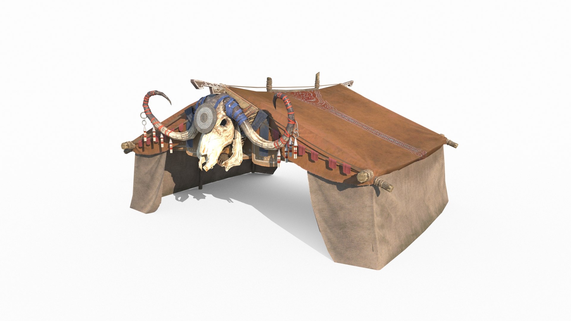 Ancient Tent House 3D Model - TurboSquid 2076748