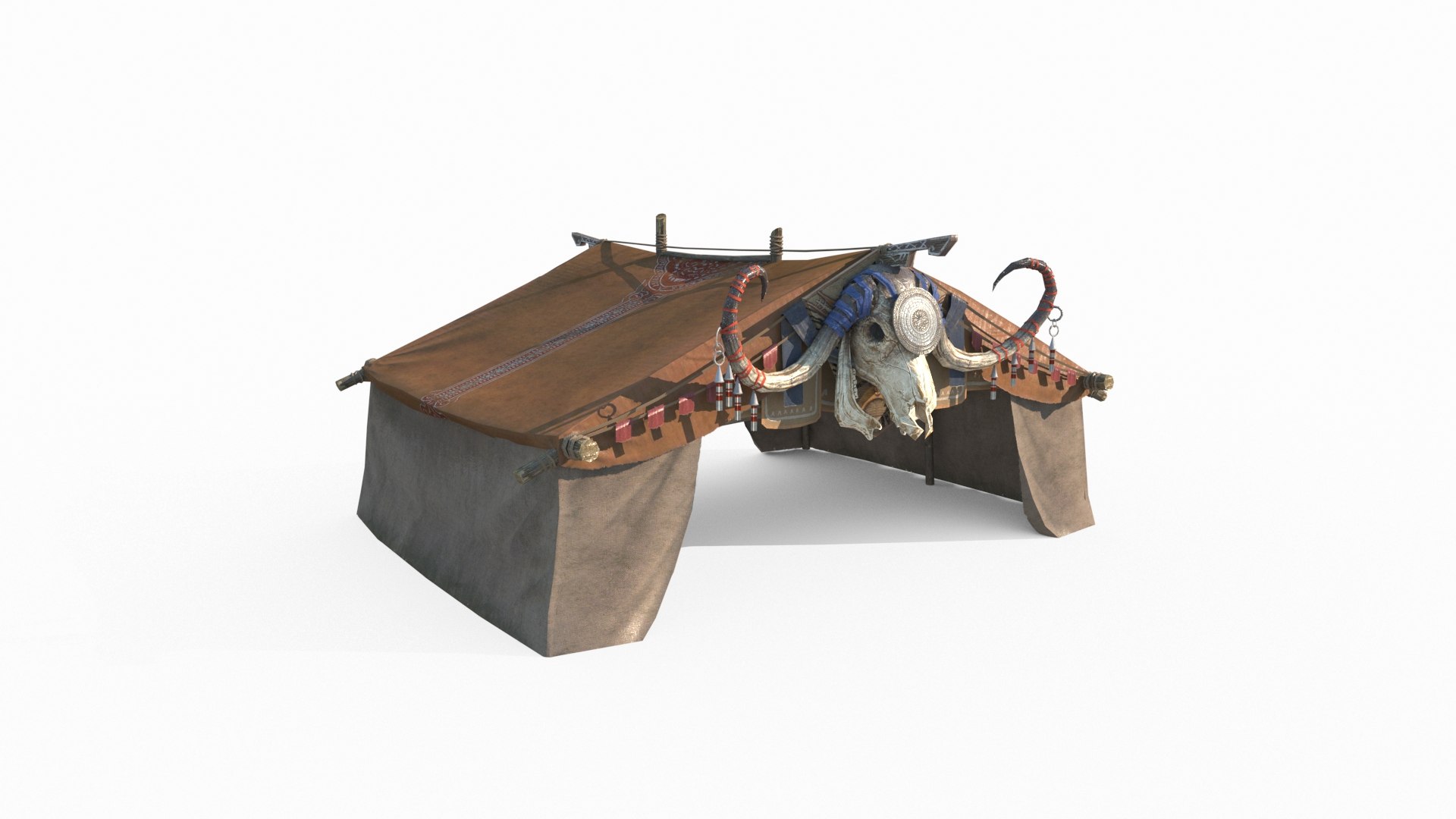 Ancient Tent House 3D Model - TurboSquid 2076748