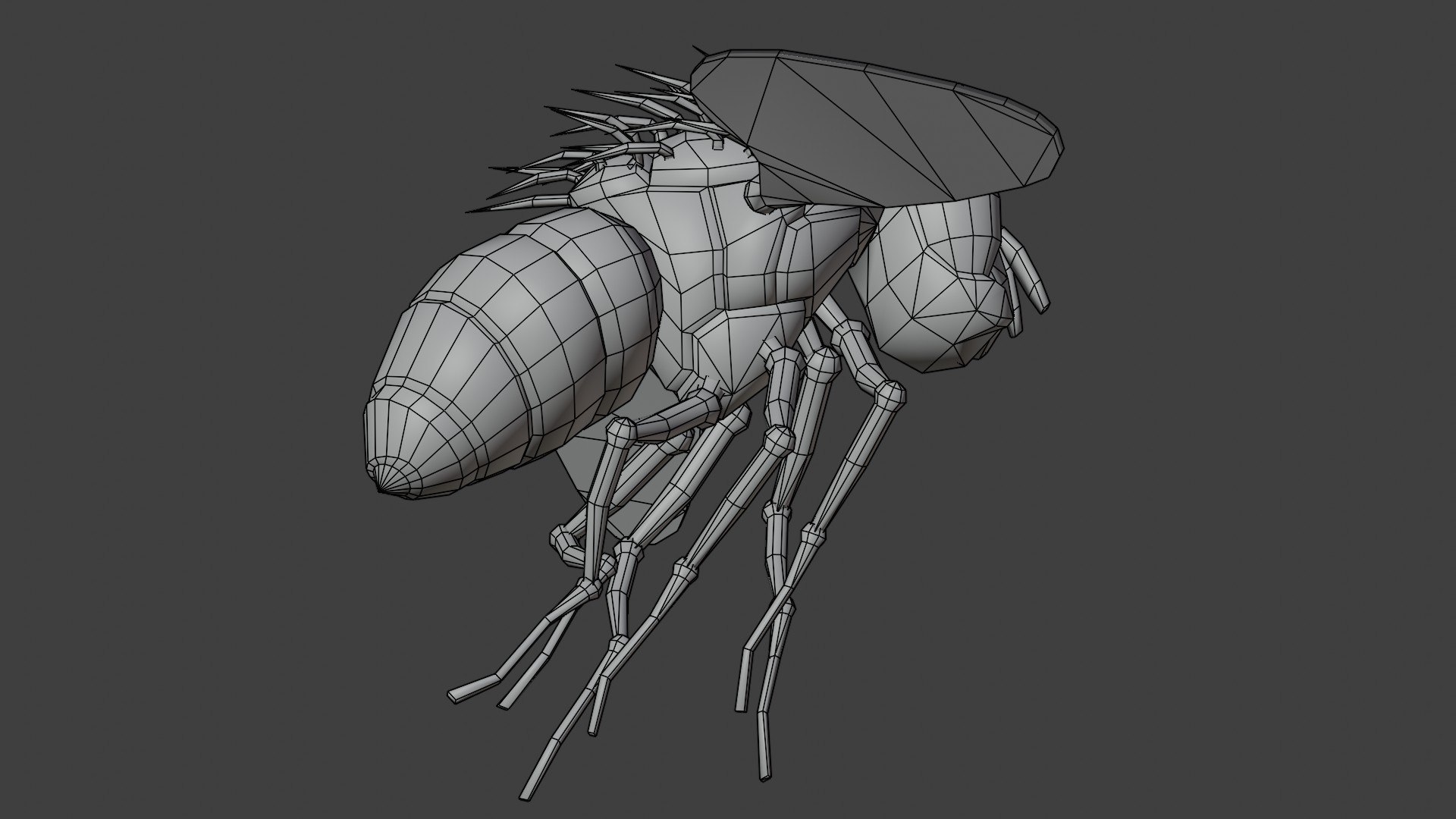 3D Green Fly Loop Animation - TurboSquid 1630852