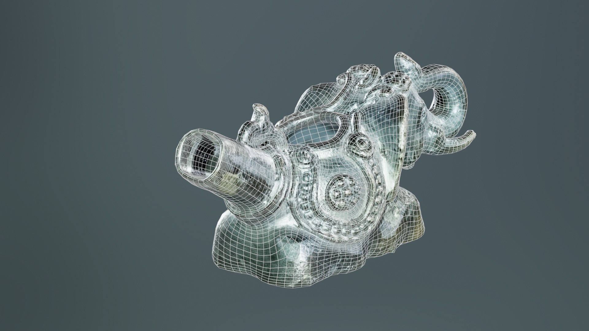 3D Elephant Pipe Remastered Model - TurboSquid 2363514