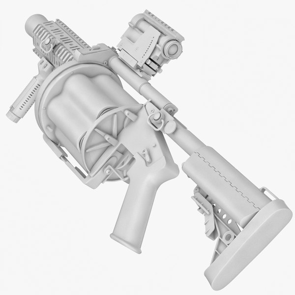 modelo 3d Milkor MGL-140 Sin Materiales - TurboSquid 952455