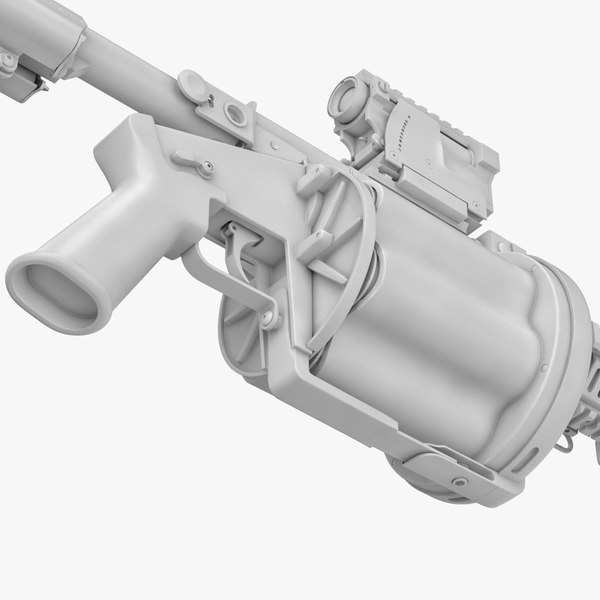 modelo 3d Milkor MGL-140 Sin Materiales - TurboSquid 952455