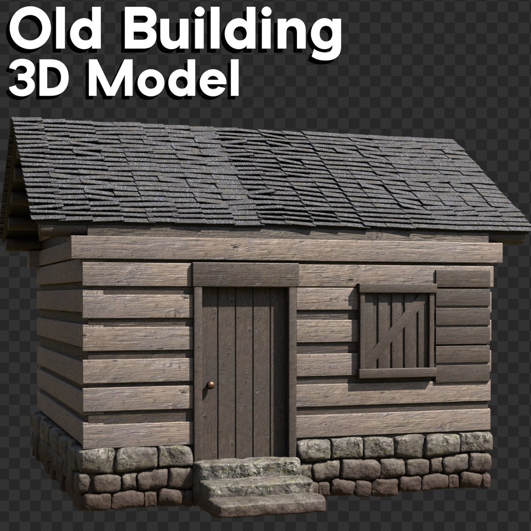 3D Model Old Building 3d Model - TurboSquid 1773995