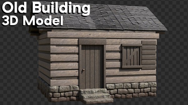 3D model Old Building 3d Model - TurboSquid 1773995