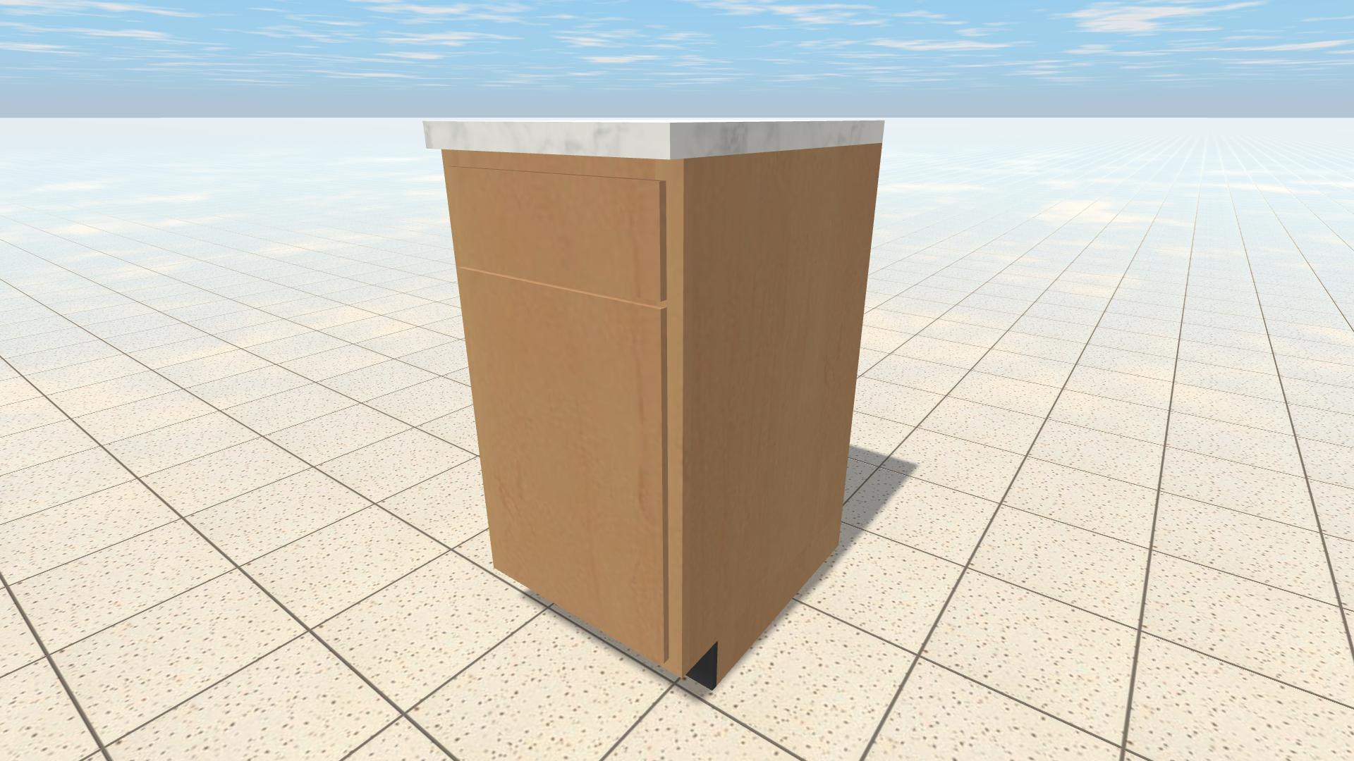 B18 Base Cabinet 3D Model - TurboSquid 1753601