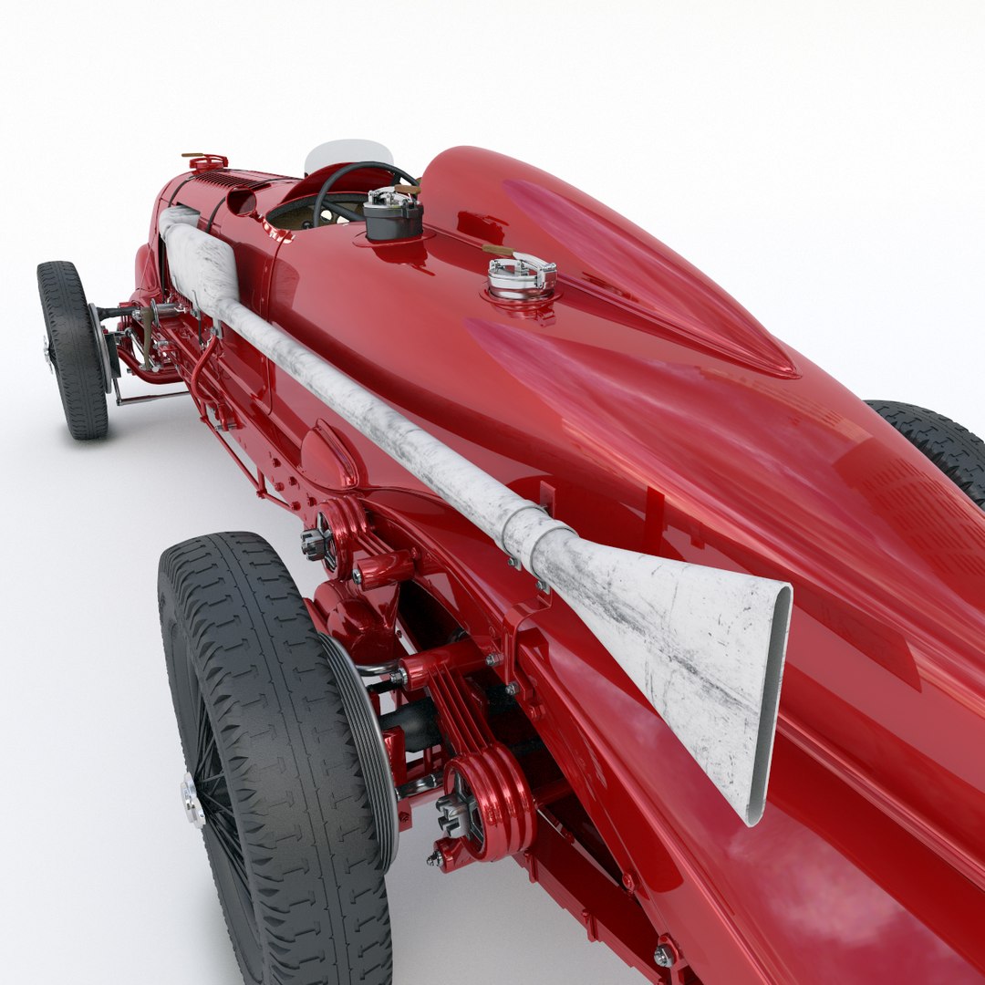 3d Bentley Birkin Blower 1929 Model